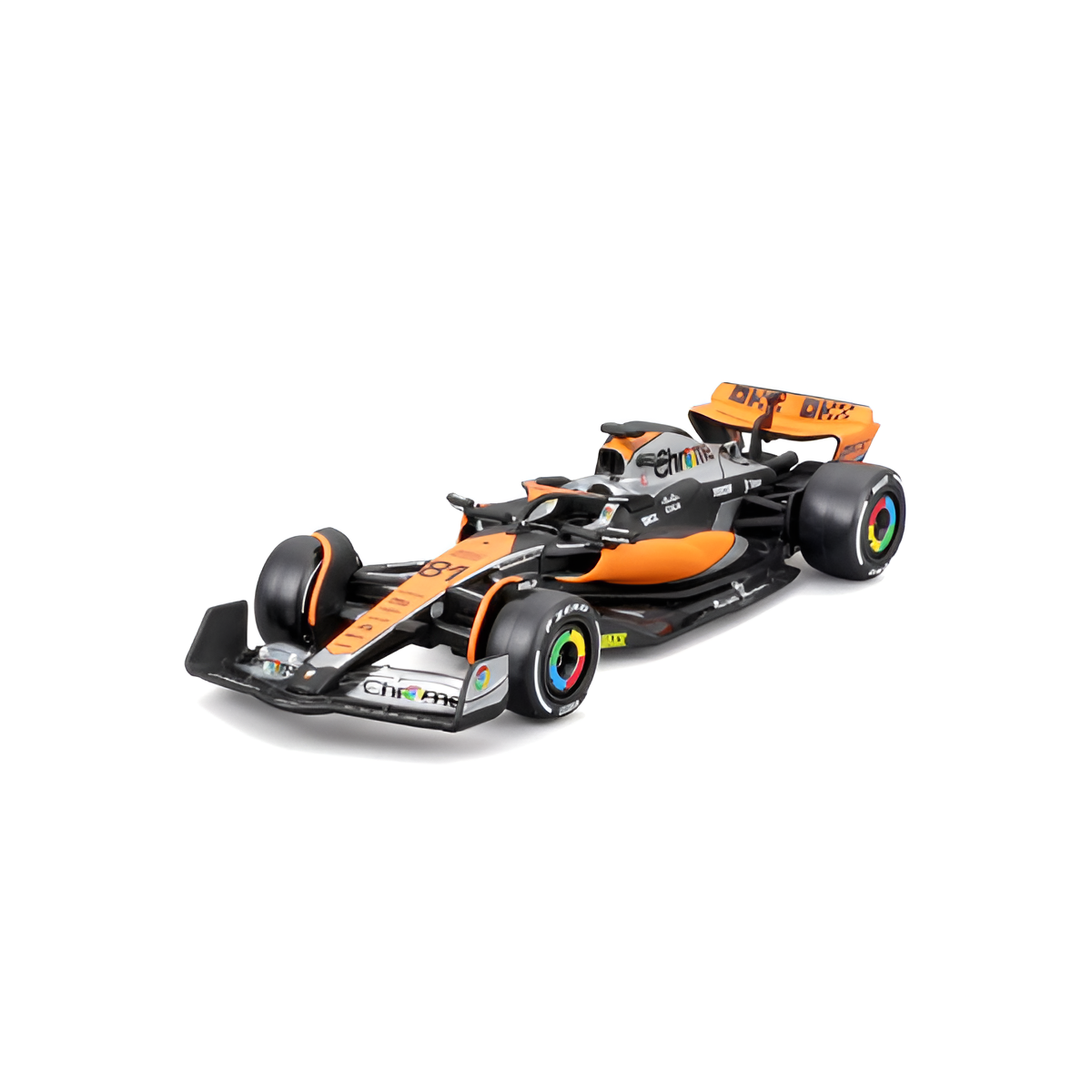 Bburago McLaren Racing F1 MCL60 Oscar 81 British GP Model Car Unisex ...